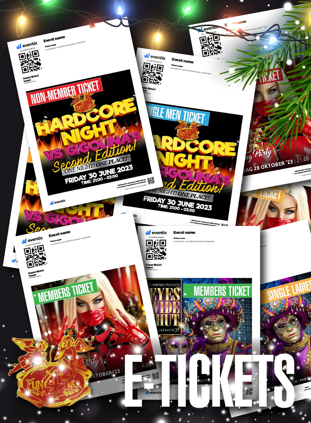 programmaoverzicht van Parenclub Fun4Two